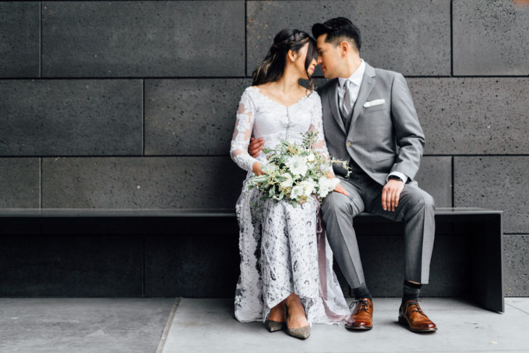 Charles + Corry, A San Francisco Cafe Wedding | ComePlum