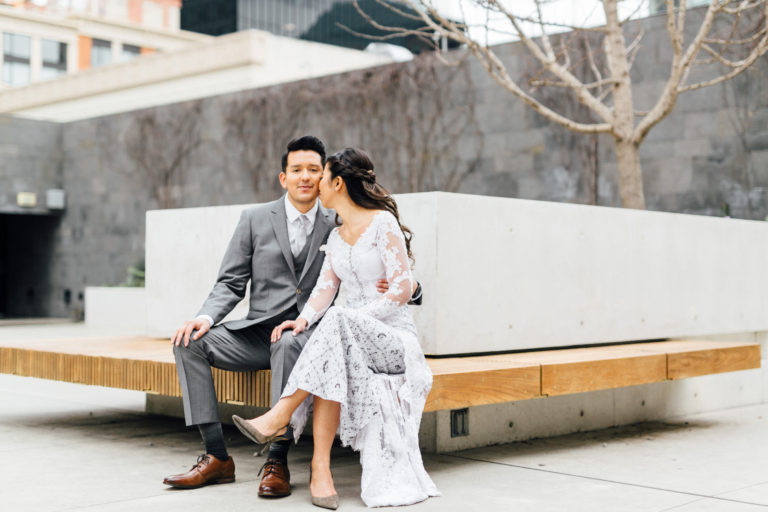 Charles + Corry, A San Francisco Cafe Wedding | ComePlum